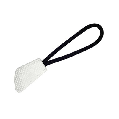 Result Zip Pulls (Pack of 10) White (One Size)