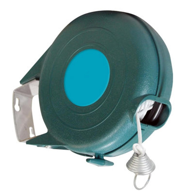Retractable 12m Nylon Coated Outdoor Wall Mounted Extendable Washing ...