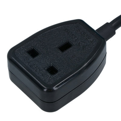 Retractable Automatic Wall Mounted Electrical Extension Lead Cable 15m ...