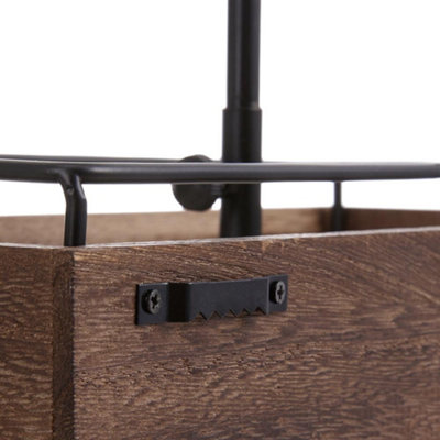 Retractable T-Shaped Vintage Style Jewelry Display Stand with Drawers