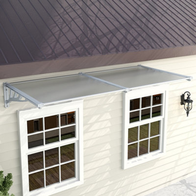 Retractable Waterproof Front Door Canopy Outdoor Awning Window Garden ...