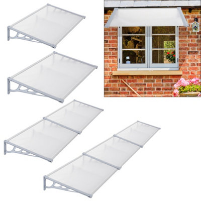 Retractable Waterproof Front Door Canopy Outdoor Awning Window Garden ...