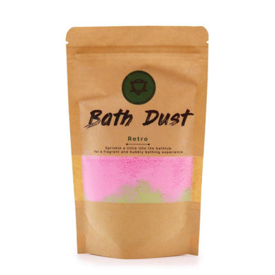 Retro Bath Dust 190g - Nostalgic Fragrance for Relaxing Baths