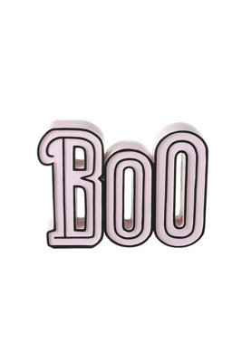 Retro Boo Halloween Decoration Sign