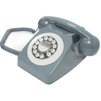 Retro Corded Home Telephone - Working House Landline Phone Machine ...
