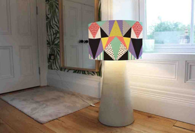 Retro memphis style Geometrics (Ceiling & Lamp Shade) / 25cm x 22cm ...