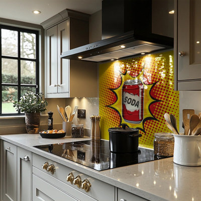 retro style Designer Splash Back designer style
