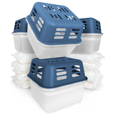 Reusable Dehumidifier Set of 4 Moisture Absorber Refillable No ...