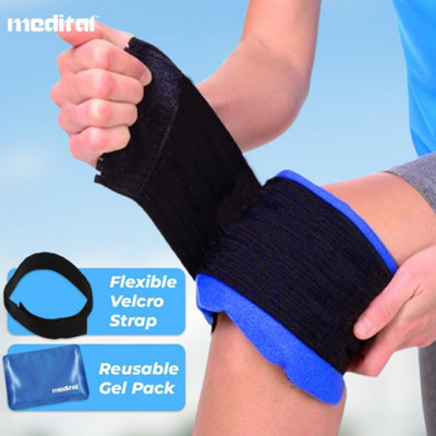 Reusable Ice Packs for Knee Pains Relief - Cold Therapy Compression ...