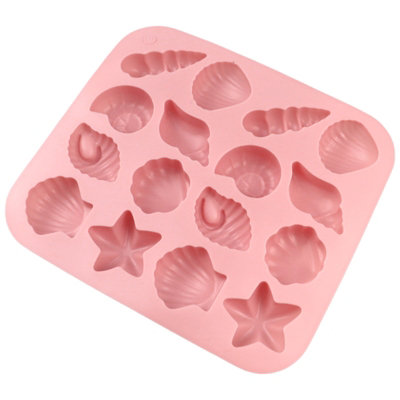 Reusable Seashell Chocolate Molds Washable Marine Theme Silicone for ...