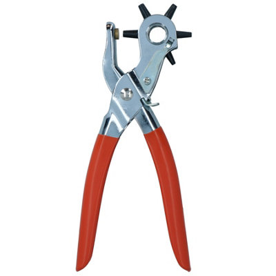 Revolving Leather Card Plastics Punch Pliers Round Hole Marker Belt 2mm ...