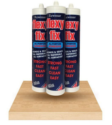 Rewmar Flexy Fix Multi-Purpose Professional Adhesive (290ml Tube)