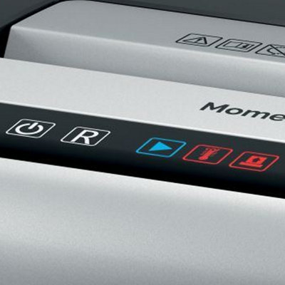 Rexel Momentum X410 P4 Cross Cut Paper Shredder 23 Litre