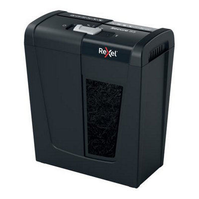 Rexel Secure S5 Strip Cut Paper Office Shredder 10 Litre