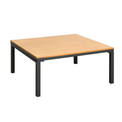 Rhea - Platform Corner Sofa - 4 Seater Garden Set with Table