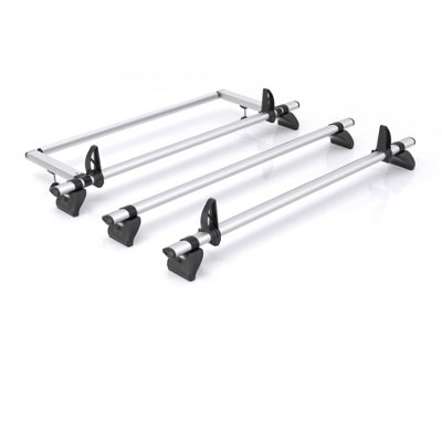 RHINO Roof Rack for Citroen Relay (2006+) 3x Aluminium Roof Bar ...