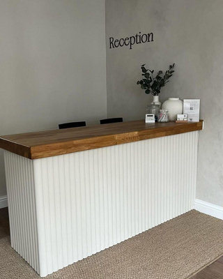 Ribbed Wall Panel - Paintable & Moisture Resistant - Panels by Sofia ...