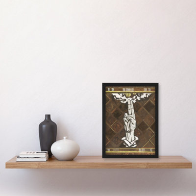 Richard Roland Holst Framed Wall Art Print Ulcerated Hand Painting - A4 ...