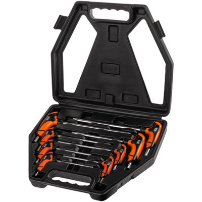 RICHMANN T shape torx keys set 8pcs, T15-T50, CrV steel, comfort grip ...