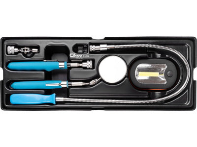 RICHMANN telescopic and flexible pick up tool and mirror torch set 6 ...