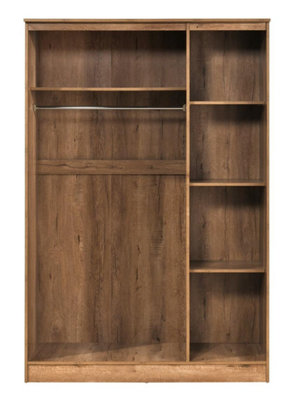 Richmond 3 Door Triple Wardrobe Chestnut Oak