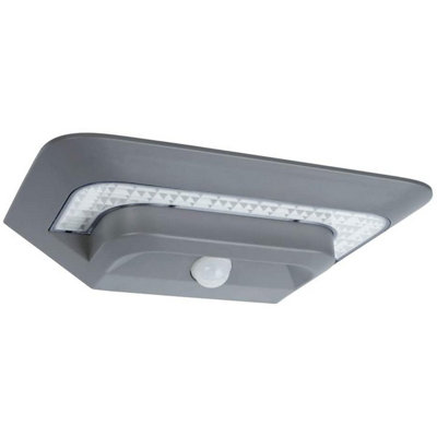 RIDLEY - CGC Solar Panel & Motion Sensor Curved LED Wall Light