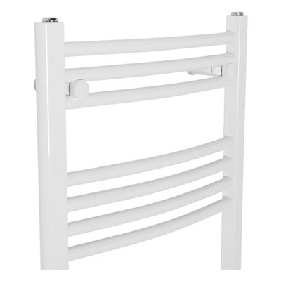 Right Radiators 1000x500 mm Bathroom Curved Heated Towel Rail Radiator ...