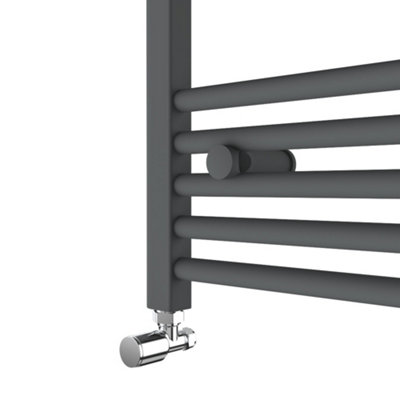 Right Radiators 1000x600 mm Vertical Straight Heated Towel Rail ...