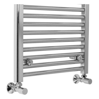 Right Radiators 1100x500 mm Vertical Straight Heated Towel Rail ...