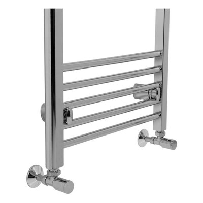Right Radiators 1200x495 mm Vertical Straight Heated Towel Rail ...