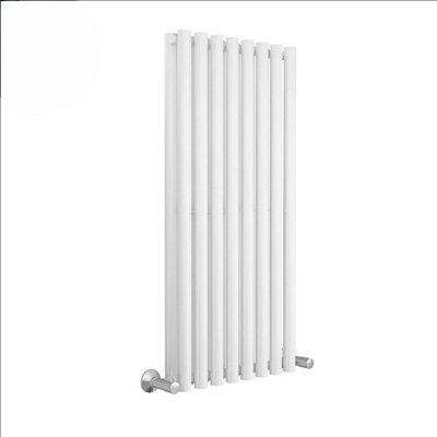 Right Radiators 1200x545 mm Double Vertical Round Column Style Designer ...