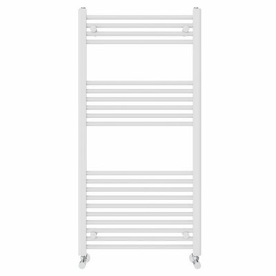 Right Radiators 1200x600 mm Straight Heated Towel Rail Radiator ...