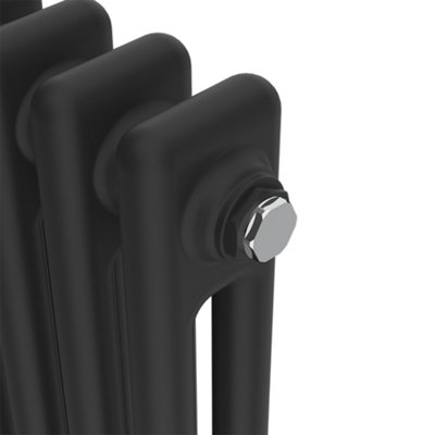 Right Radiators 1500x560 mm Vertical Traditional 2 Column Cast Iron ...