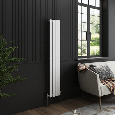 Right Radiators 1600x270 mm Vertical Single D Shape Flat Panel Designer ...