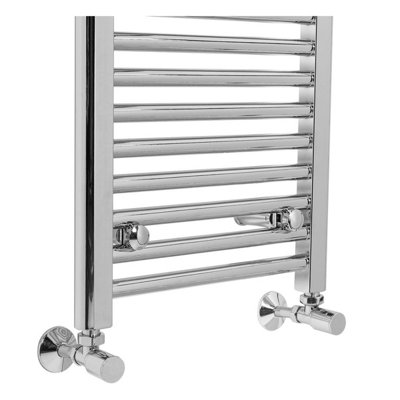 Right Radiators 1600x395 mm Vertical Straight Heated Towel Rail ...