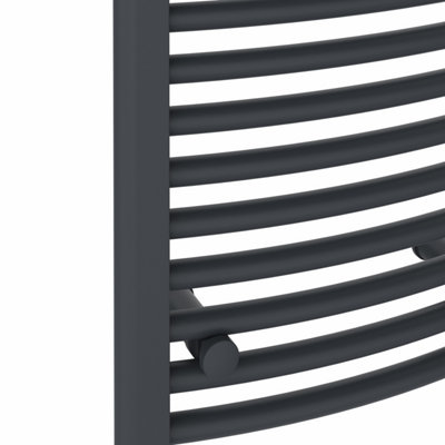 Right Radiators 1600x400 mm Curved Heated Towel Rail Radiator Bathroom ...