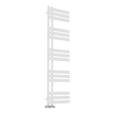 Right Radiators 1600x450 mm Designer D Shape Heated Towel Rail Radiator ...