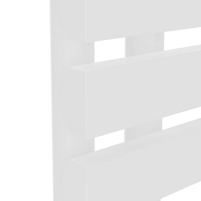 Right Radiators 1600x450 mm Designer D Shape Heated Towel Rail Radiator ...