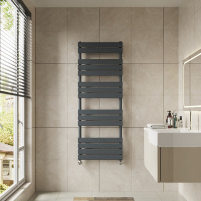 Right Radiators 1600x600 mm Flat Panel Heated Towel Rail Radiator ...