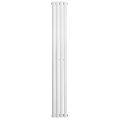 Right Radiators 1800x236mm Vertical Single Oval Column Designer ...