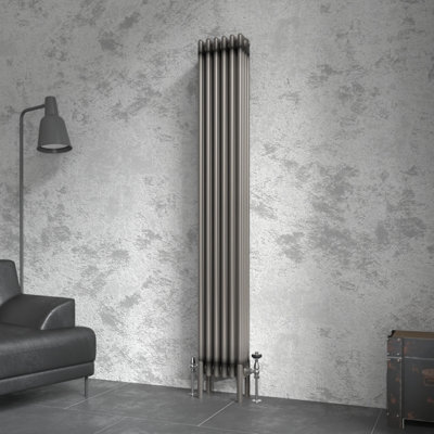 Right Radiators 1800x290 mm Vertical Traditional 4 Column Cast Iron ...