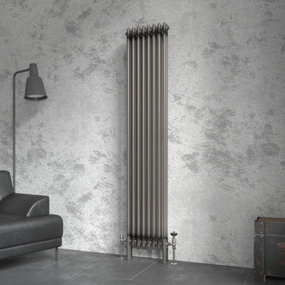 Right Radiators 1800x380 mm Vertical Traditional 2 Column Cast Iron ...