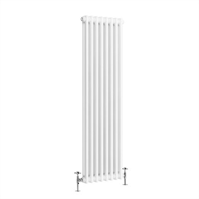 Right Radiators 1800x380 mm Vertical Traditional 2 Column Cast Iron ...