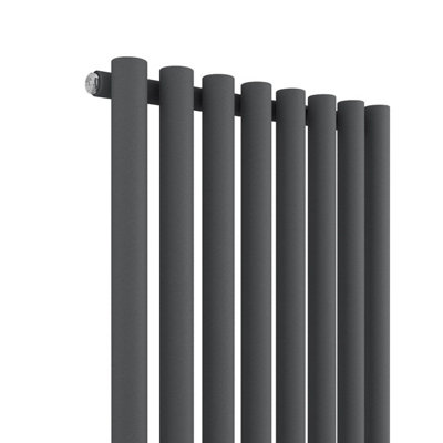 Right Radiators 1800x545 mm Single Vertical Round Column Style Designer ...