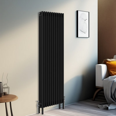 Right Radiators 1800x560 mm Vertical Traditional 4 Column Cast Iron ...