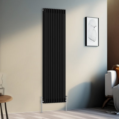 Right Radiators 1800x562 mm Vertical Traditional 3 Column Cast Iron ...