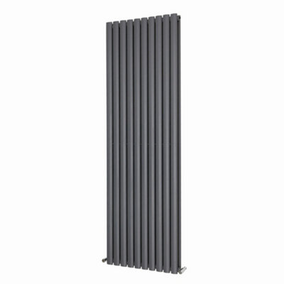 Right Radiators 1800x590mm Vertical Double Oval Column Designer ...