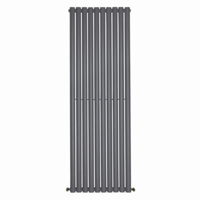 Right Radiators 1800x590mm Vertical Double Oval Column Designer ...
