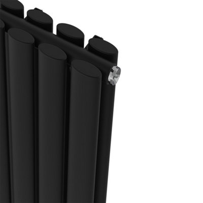 Right Radiators 1800x590mm Vertical Double Oval Column Designer ...