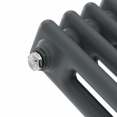 Right Radiators 300x605 mm Horizontal Traditional 2 Column Cast Iron ...